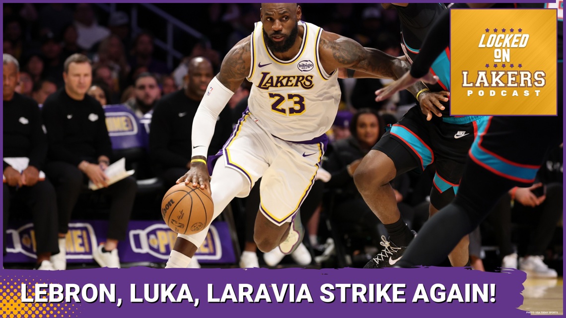 Strong Games From Luka Dončić, LeBron James, and Jake LaRavia Push ...