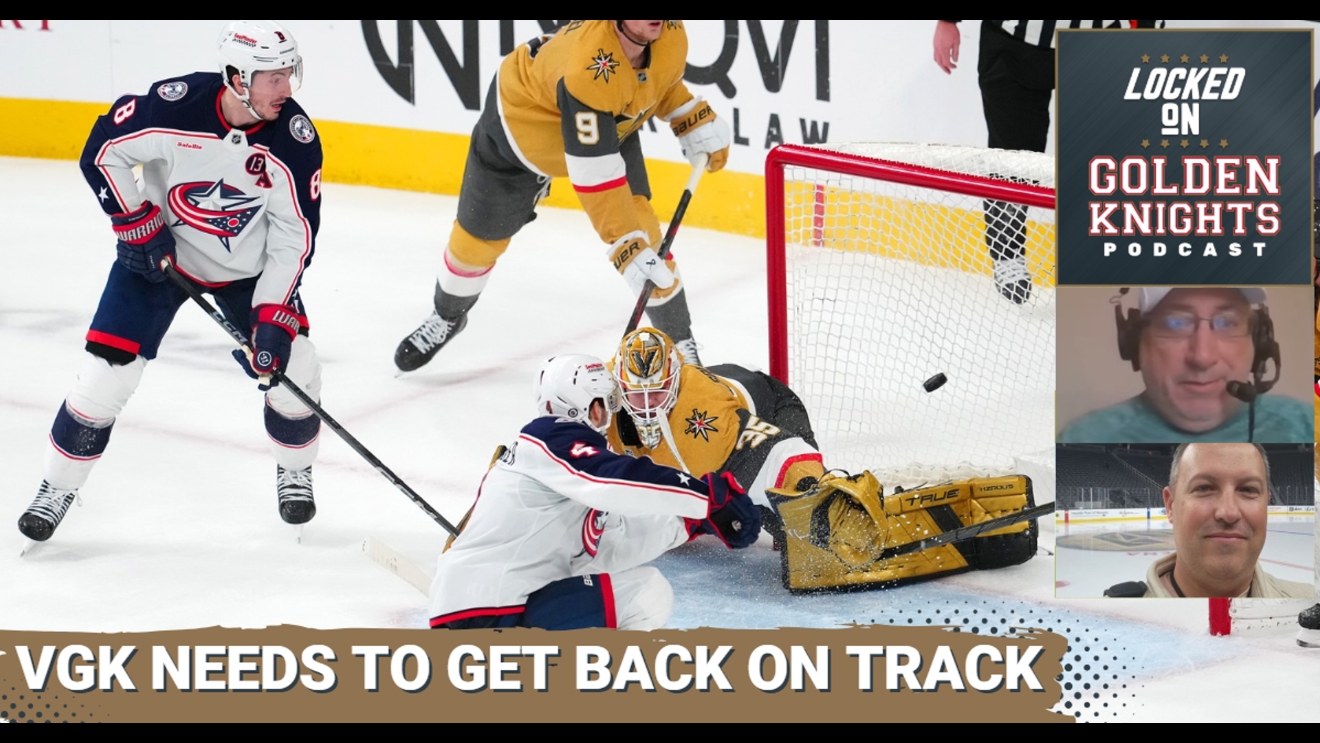 Tight game expected vs Blue Jackets / Concern with VGK goaltending ...