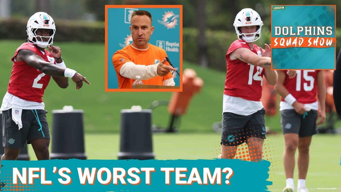 DOLPHINS SQUAD SHOW: Miami Dolphins Mini-Camp Gets REAL: Malik Willis ...