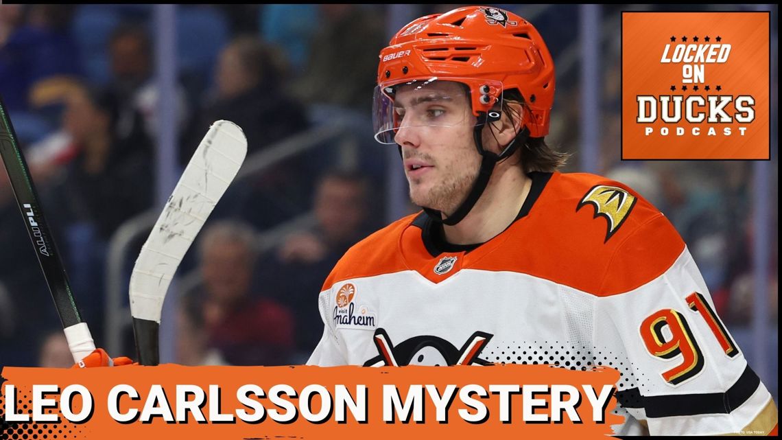 PANIC MODE: Leo Carlsson Leaves Practice Early, Anaheim Ducks HUNT for ...