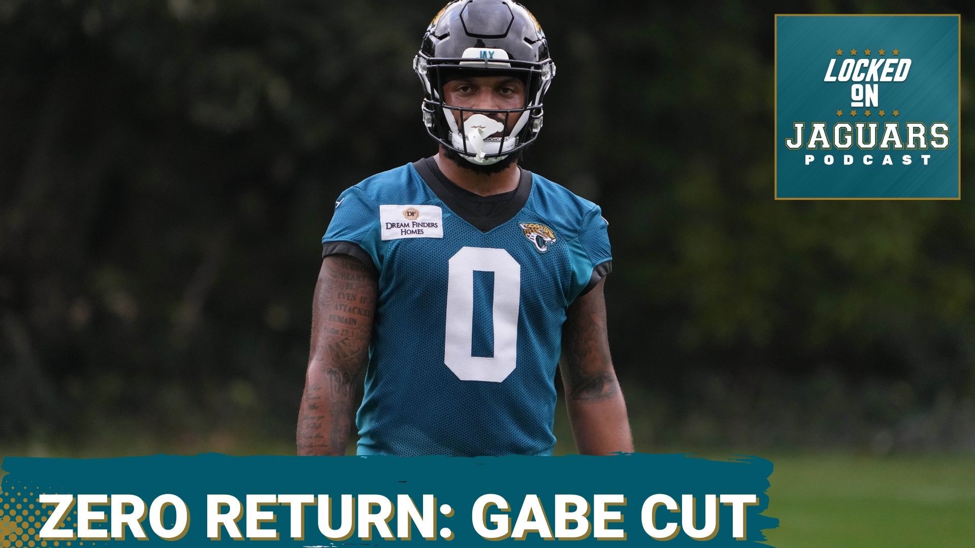The Jacksonville Jaguars RELEASE WR Gabe Davis After 1 Season | 11alive.com