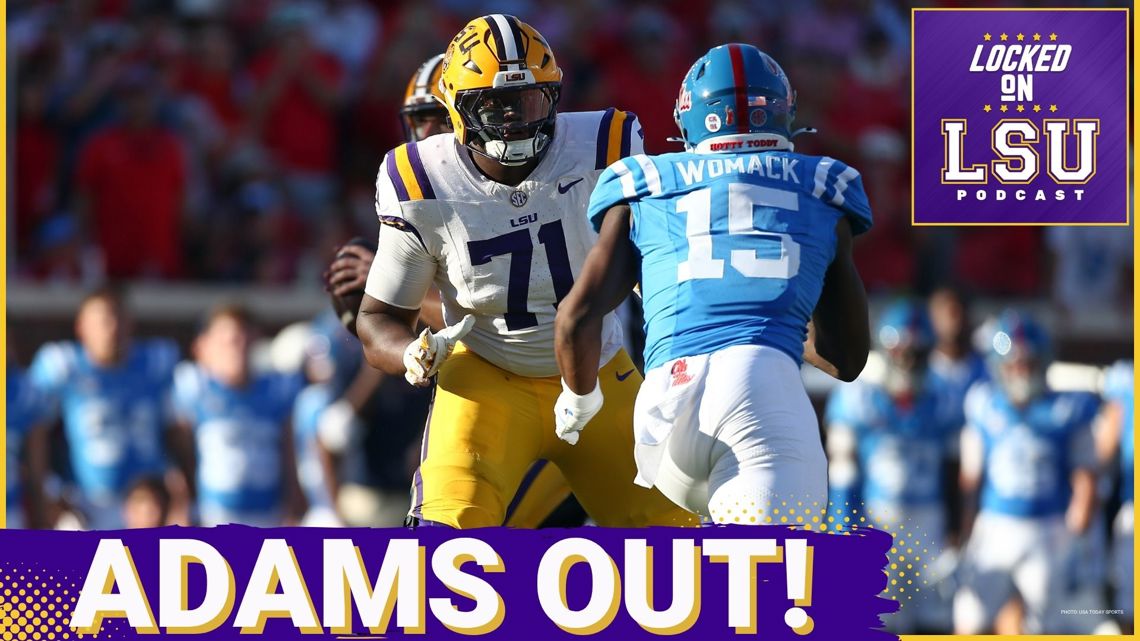 Brian Kelly Confirms HUGE LSU Injury! Tyree Adams OUT vs Texas A&M ...