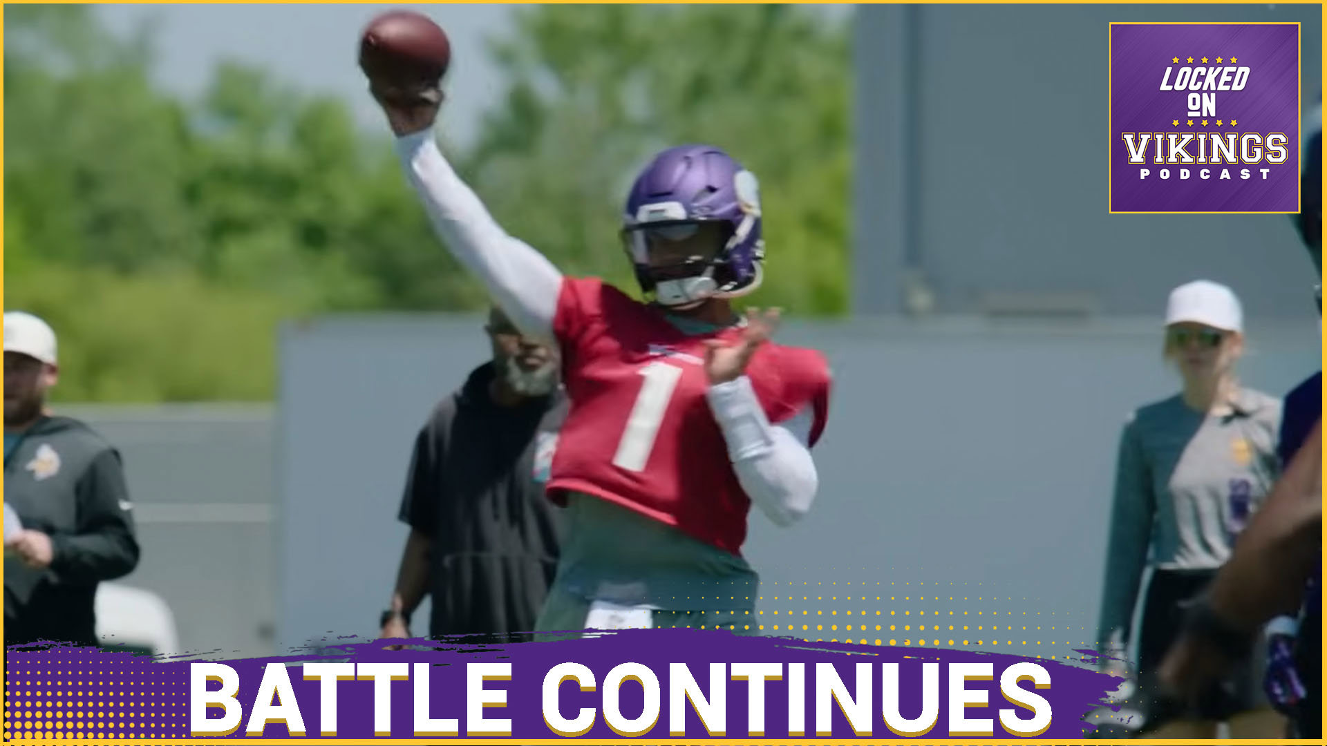 QB Competition HEATS UP At Minnesota Vikings OTAs | 11alive.com