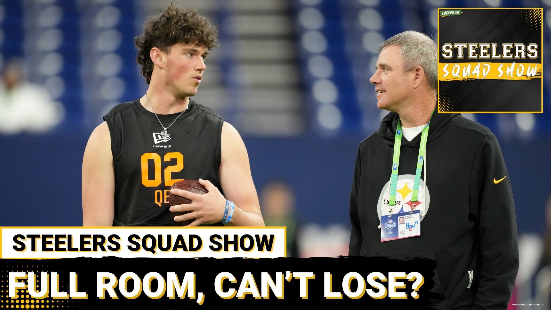 STEELERS SQUAD SHOW: Position Coaches Speak, WR Room Upgrades & Keep ...