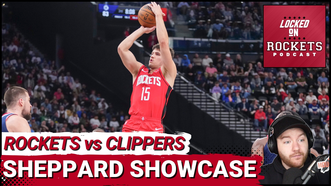 Reed Sheppard DAZZLES as Rockets B-Team Competes Vs Clippers | Suns ...