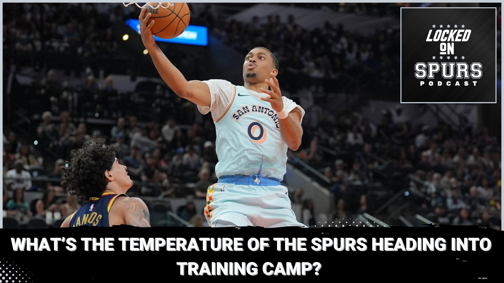 What's the temperature of the San Antonio Spurs heading into training ...