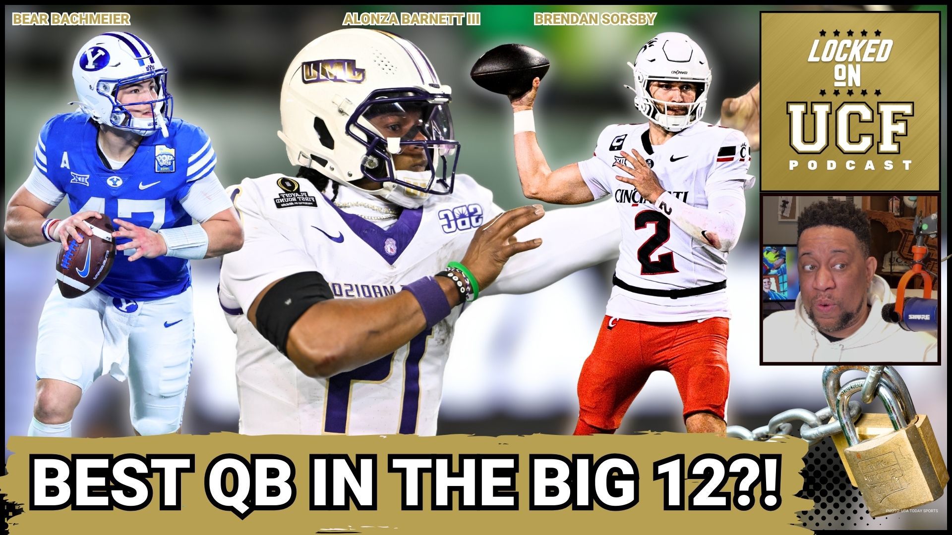 Could Alonza Barnett Be A top 5 BIG 12 QB | UCF Podcast | 11alive.com