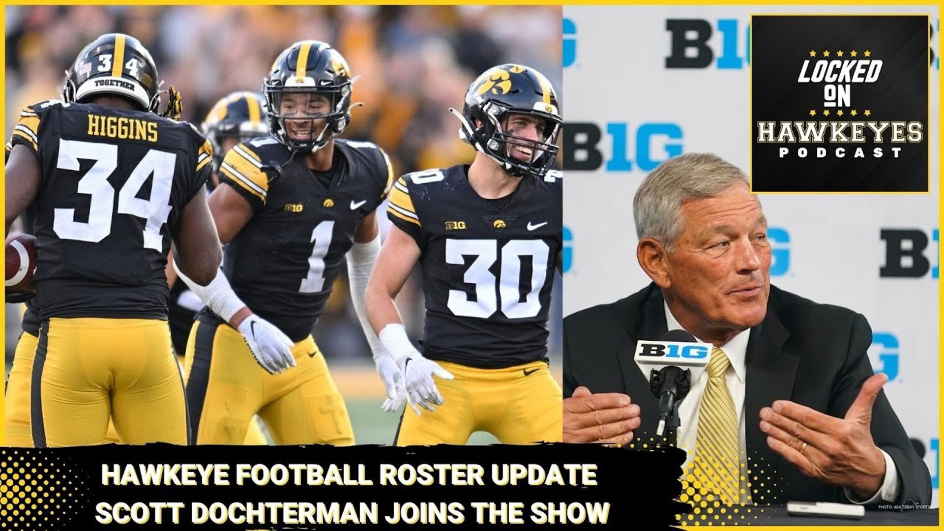 Iowa Football: New numbers for incoming freshman, Scott Dochterman ...
