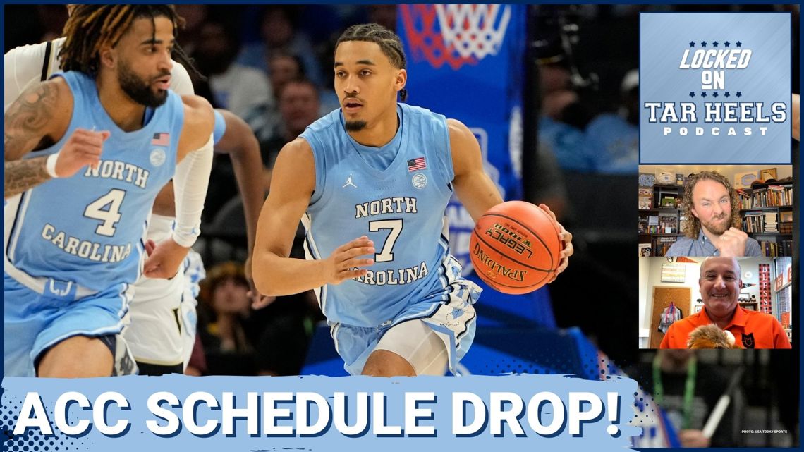 UNC's ACC SCHEDULE DROP! No more EARLY DECEMBER ACC Game | Tar Heels ...