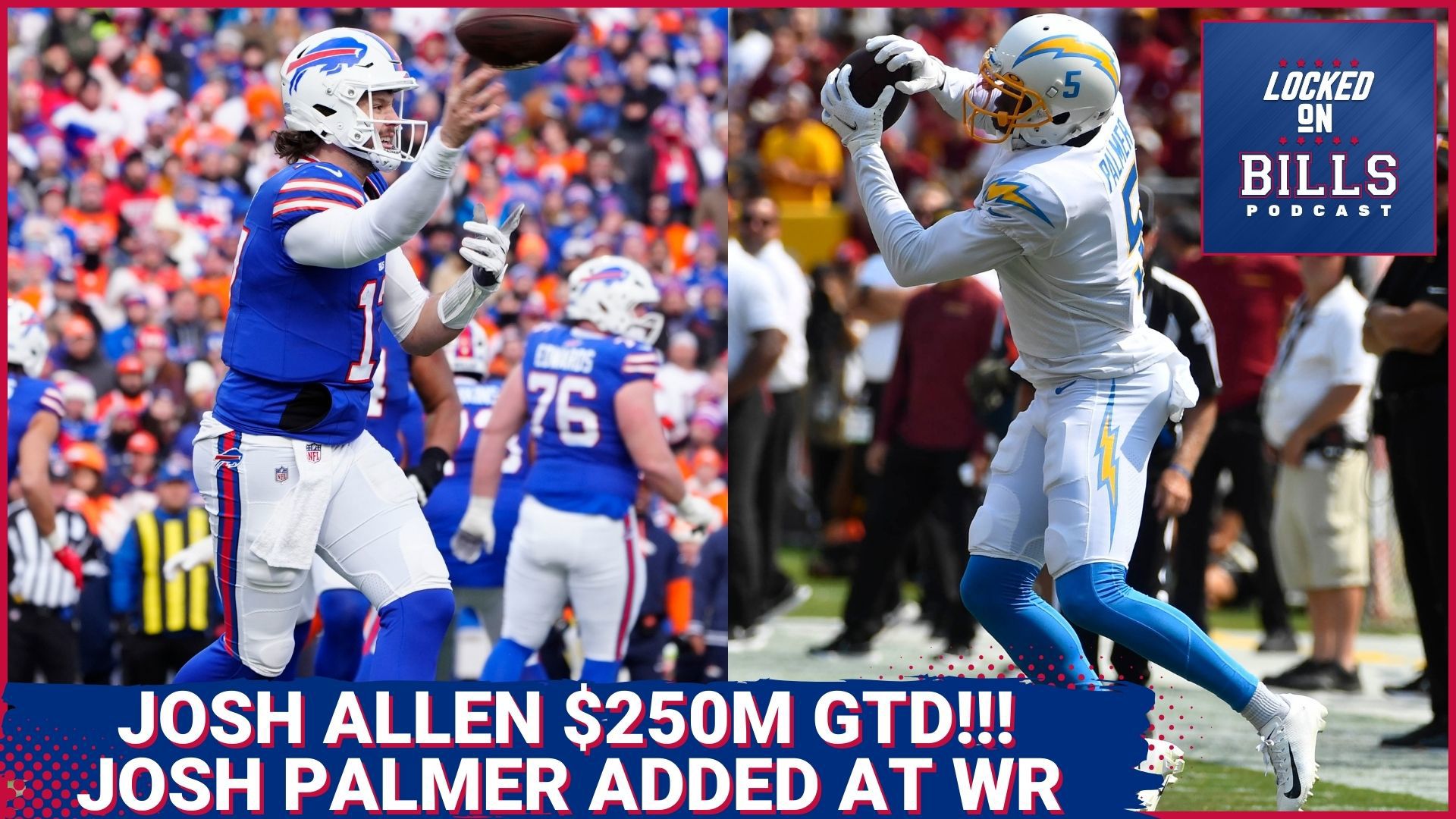 Josh Allen signs new contract with Buffalo Bills, WR Josh Palmer added ...