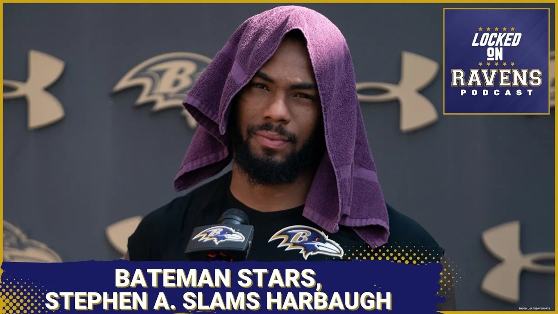 Rashod Bateman stars on Day 2 of Baltimore Ravens training camp ...