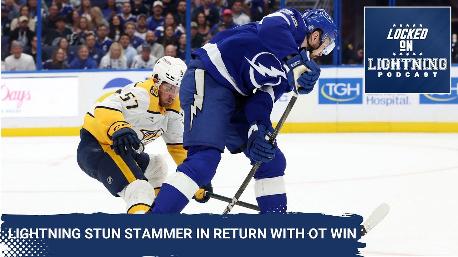Lightning Stun Stammer in Return With OT Win | 11alive.com