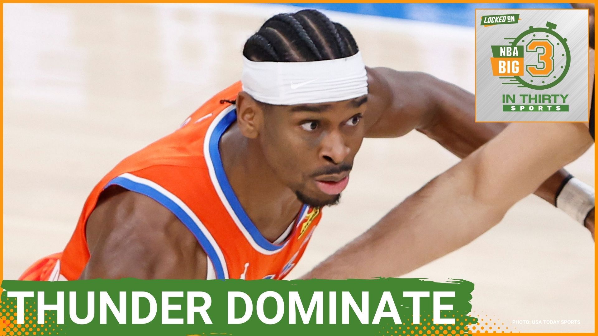 The Thunder Dominate the Cavs In A Perfect Performance | The Big 3 in ...