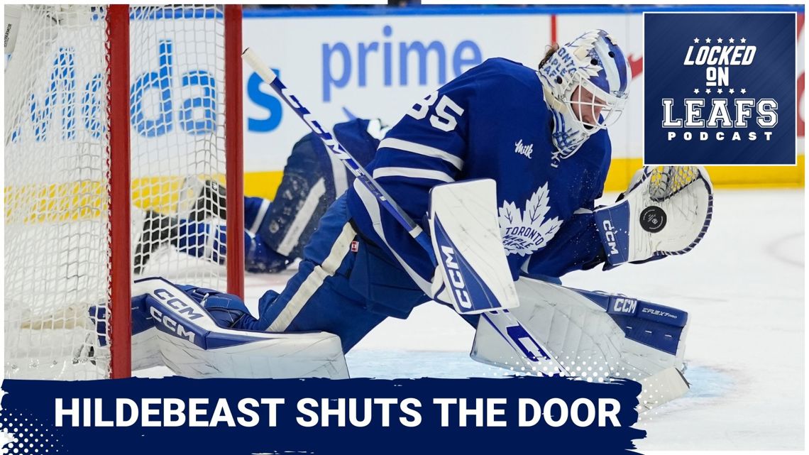 Dennis Hildeby shuts the door as Toronto Maple Leafs surge past ...