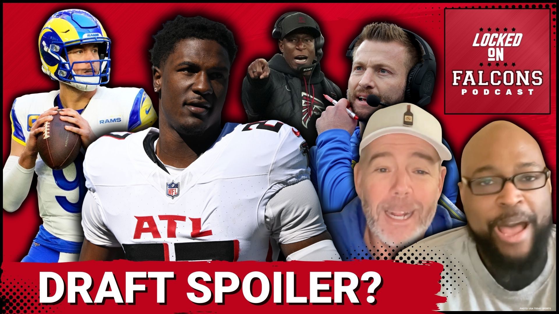 TENSION: Atlanta Falcons vs L.A. Rams Will IMPACT Playoff And Draft ...