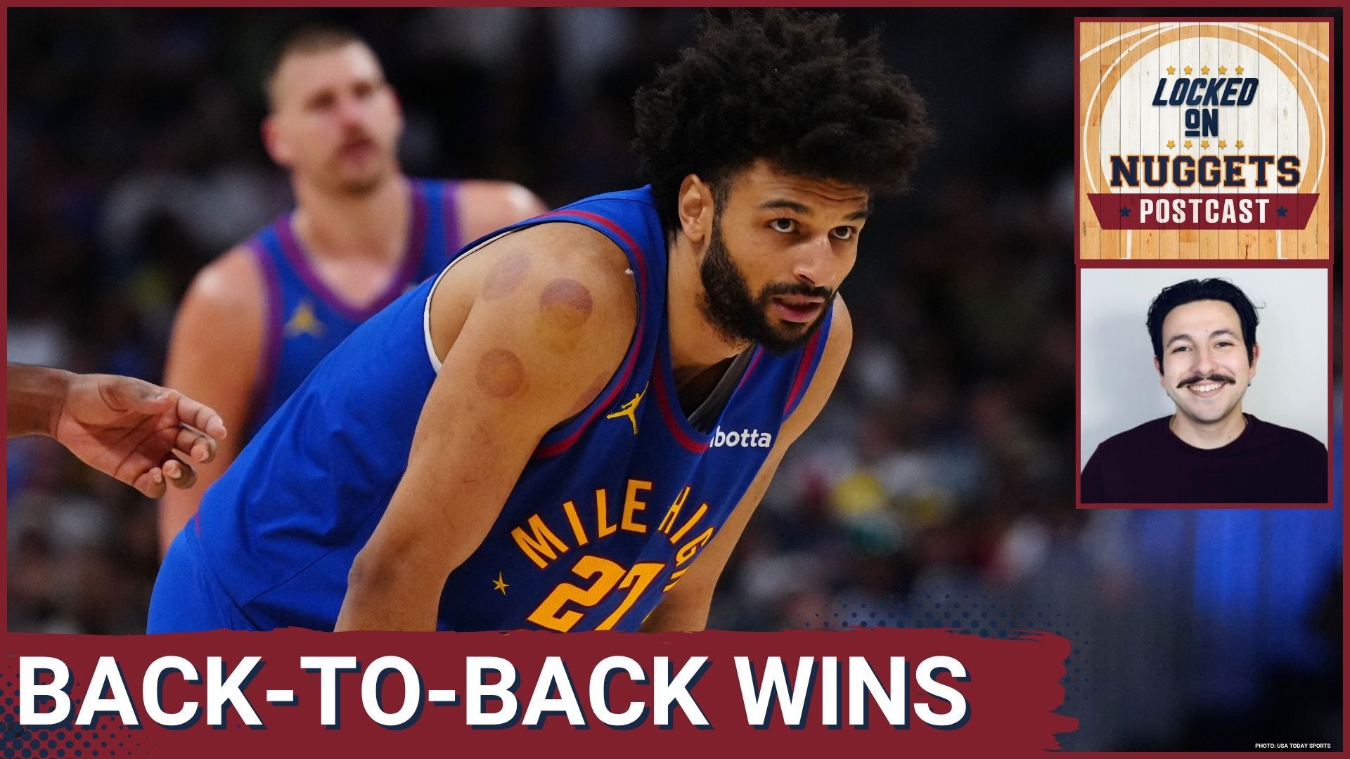NUGGETS POSTCAST: HEALTHY Nuggets Squad Handles Blazers At Home ...