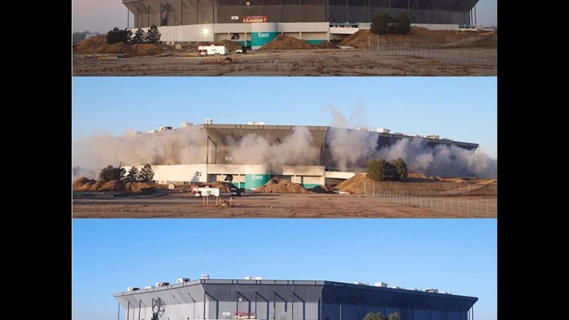 Fail! Pontiac Silverdome football stadium still standing after ...