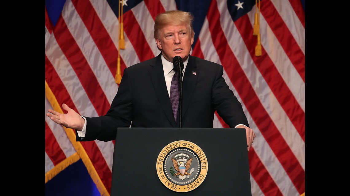 Robot Donald Trump joins Disney's Hall of Presidents | 11alive.com