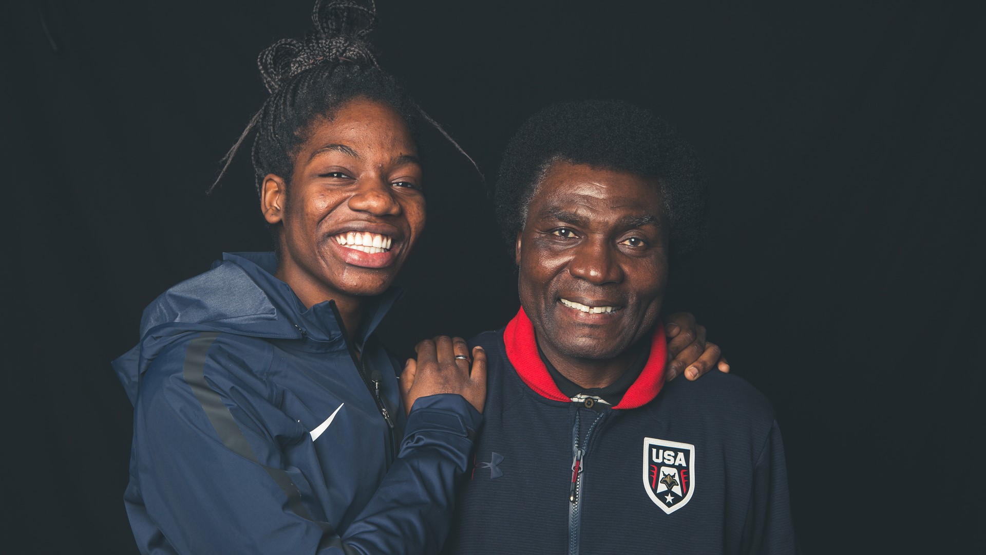 'An inspiration': The single dad behind Olympic speed skater Maame ...