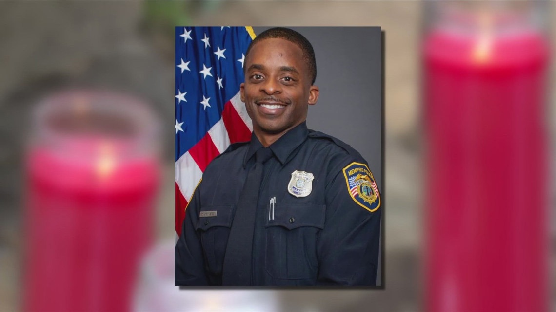 Sea of Blue procession for Demetrice Johnson | 11alive.com