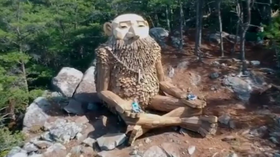 There's a giant troll sculpture hidden in the Smoky Mountains | 11alive.com
