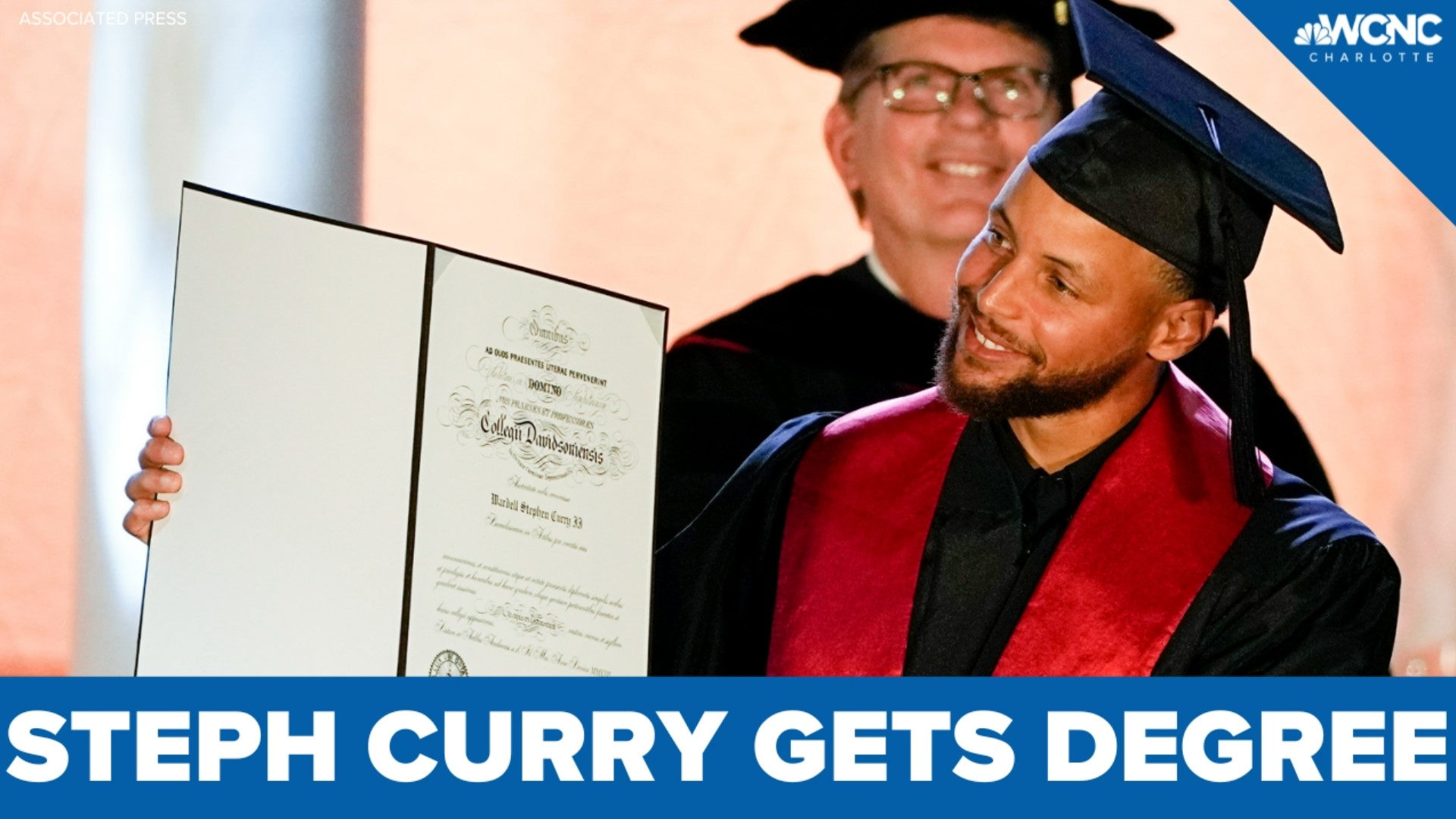 Steph Curry completed coursework during NBA Playoffs | 11alive.com