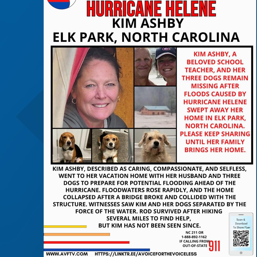 Daughter honors missing mom 1 year after Helene flooding | 11alive.com