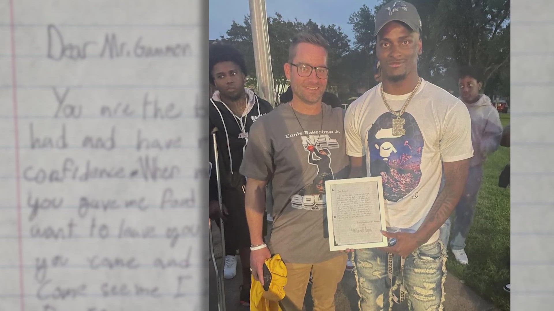 North Texas teacher sees student become NFL rookie | 11alive.com