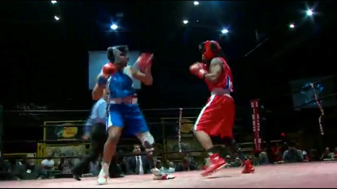 Amputee boxer teaches us all to 'never fold' | 11alive.com