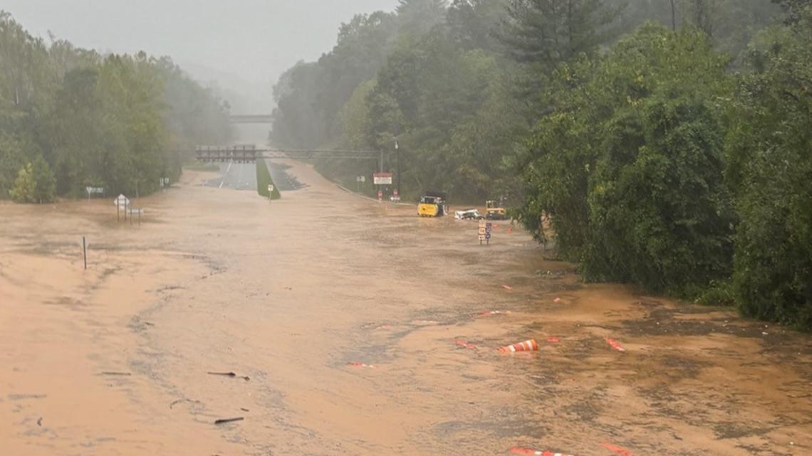 Major flooding in Asheville, NC | 11alive.com