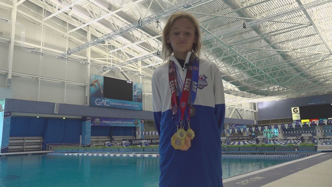 Young diver brings gold back home at AAU National Championships ...