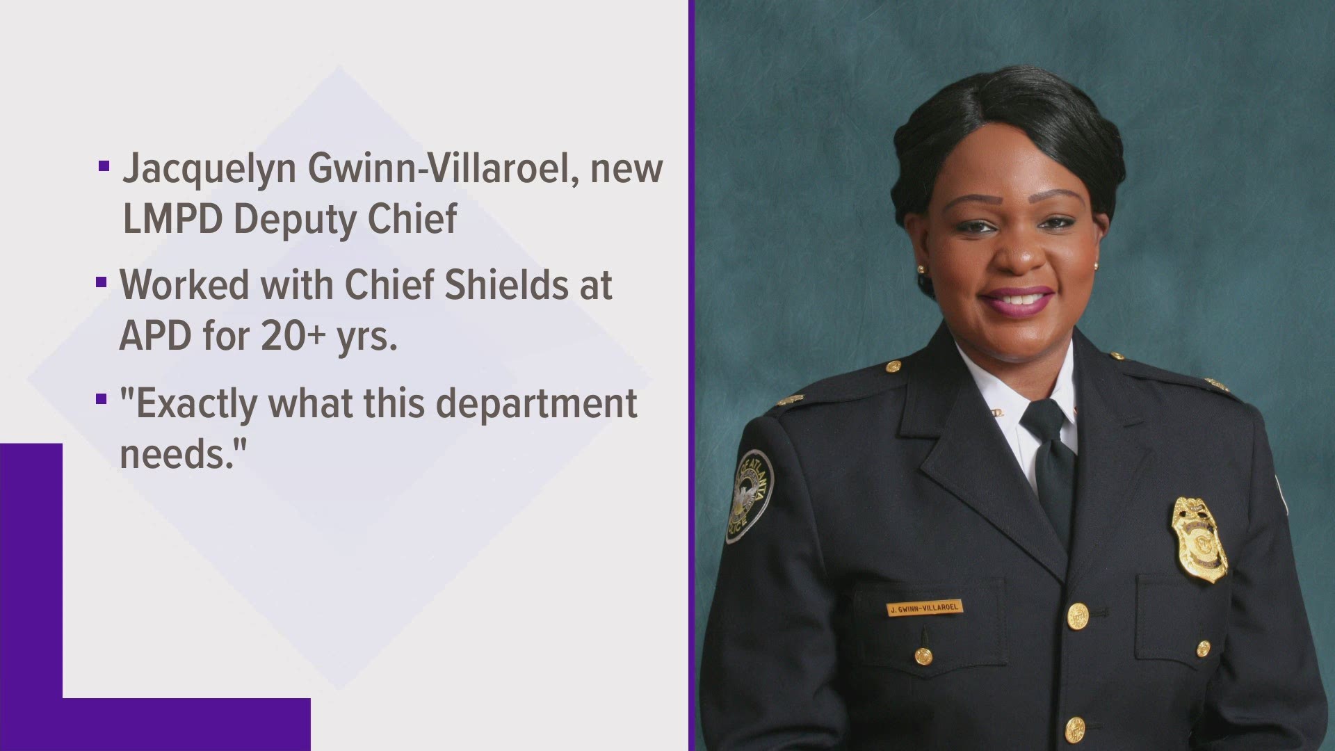 Jacquelyn Gwinn-Villaroel follows Erika Shields to Louisville PD ... Jacquelyn Gwinn-Villaroel follows Erika Shields to Louisville PD ...