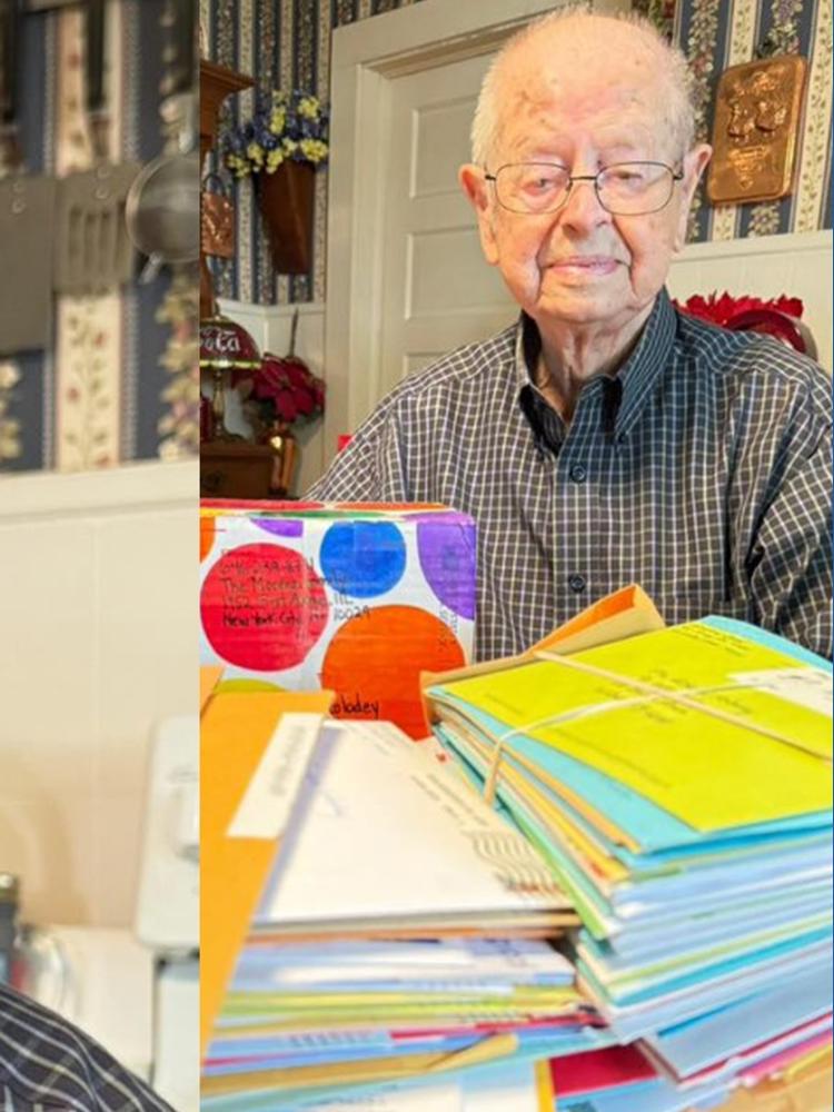 WWII Veteran sent thousands of birthday cards for a milestone birthday ...