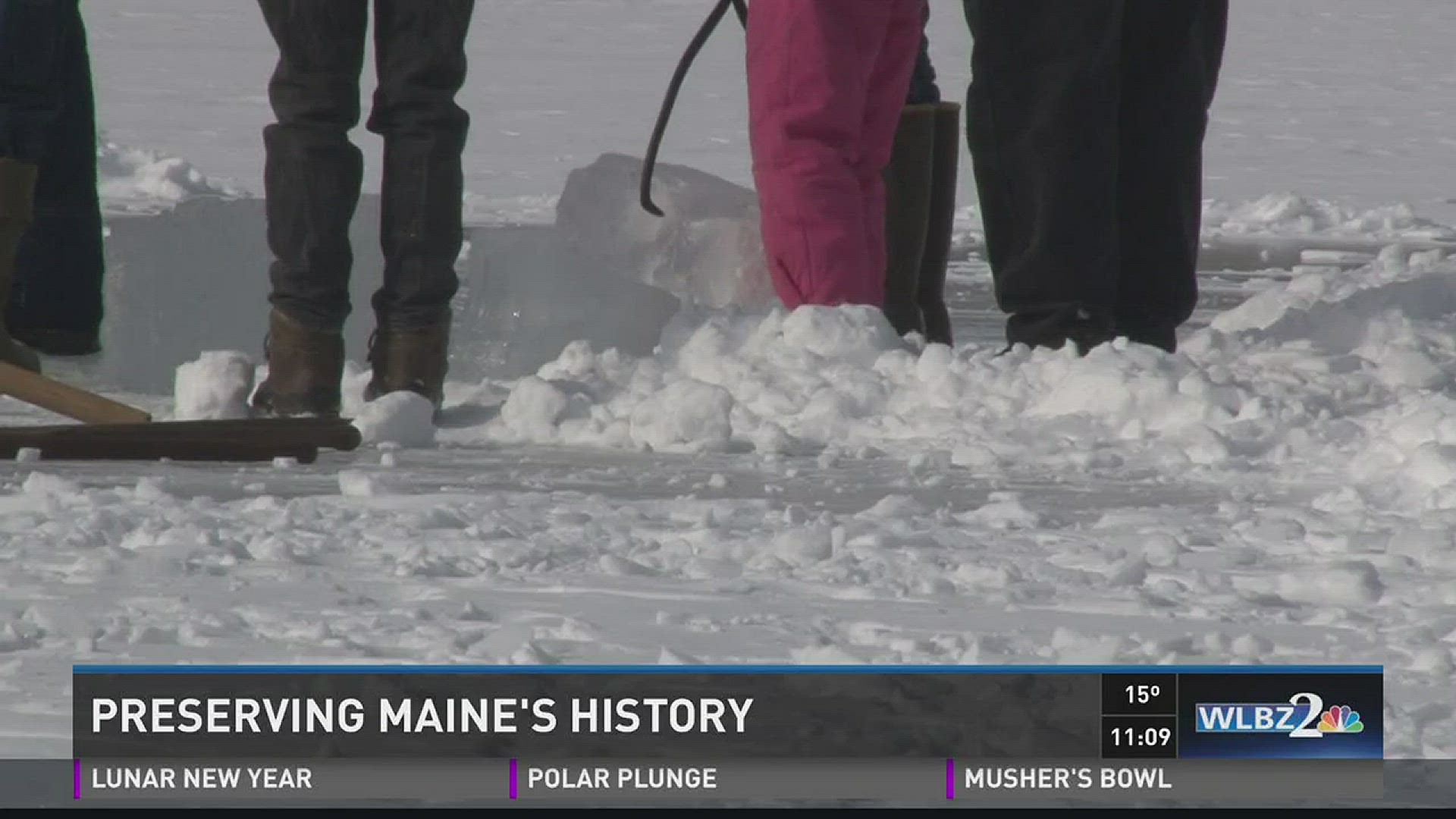 Harvesting a piece of Maine's "icy" history | 11alive.com