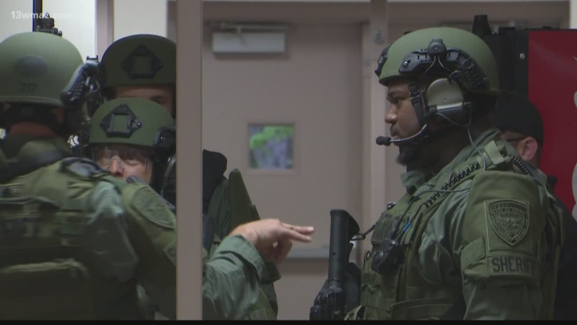 Peach Co. SWAT team trains to keep skills sharp | 11alive.com