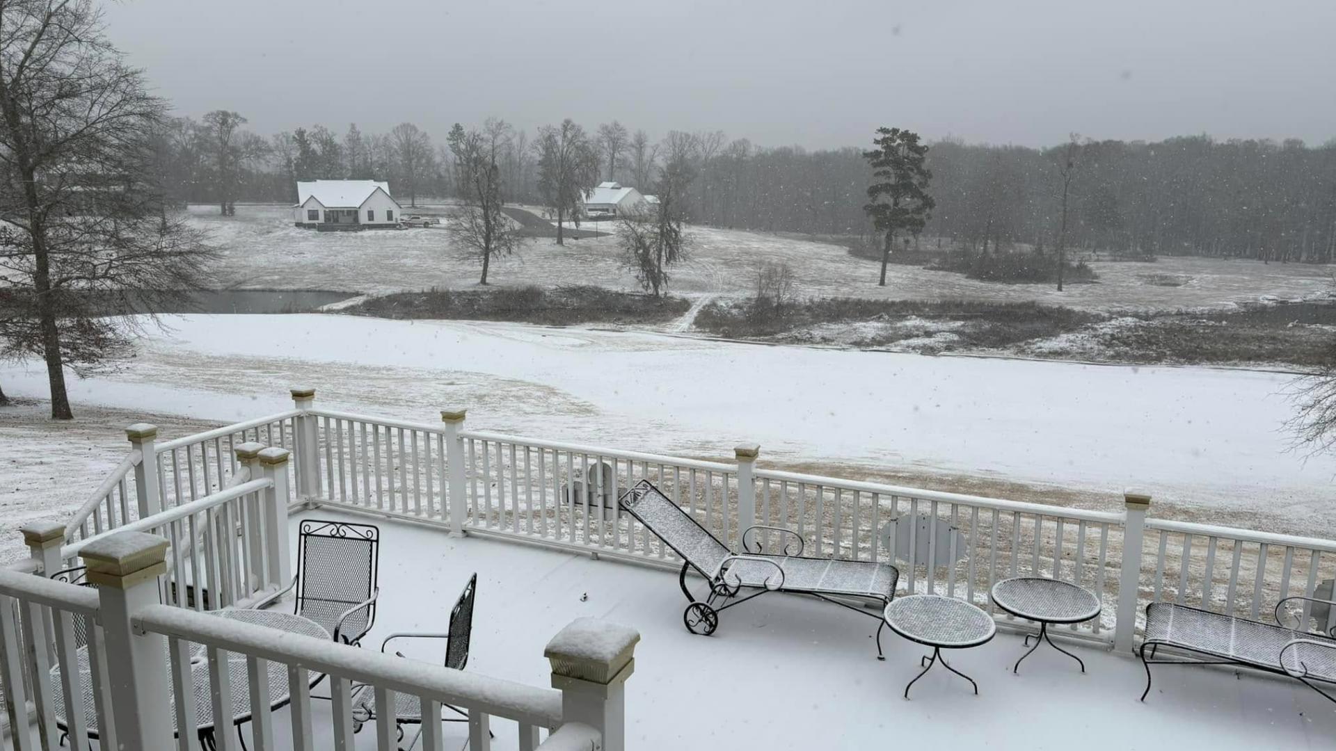 PHOTOS: Snowstorm hits Central Georgia, offering beautiful winter ...