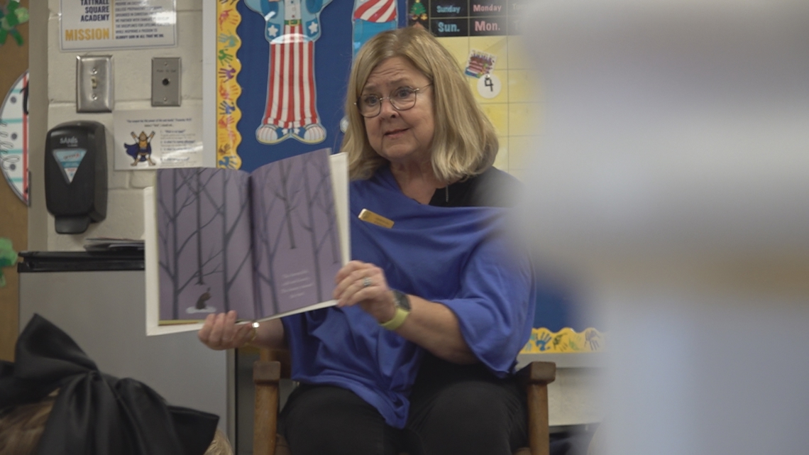 'I have a heart for watching them grow' | Macon teacher hangs up lesson ...