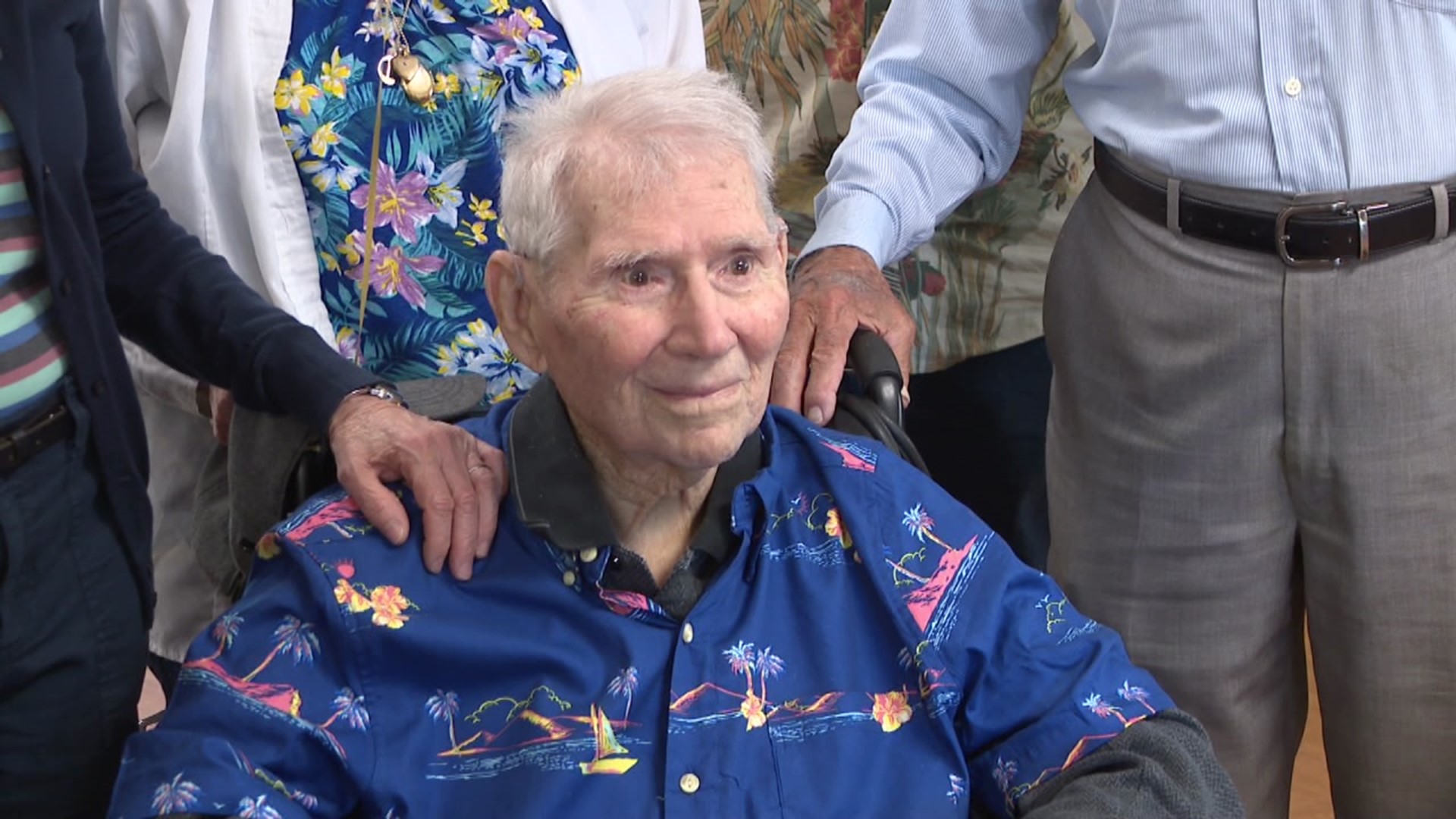 Andy Cherra celebrates 100th birthday in Carbondale | 11alive.com