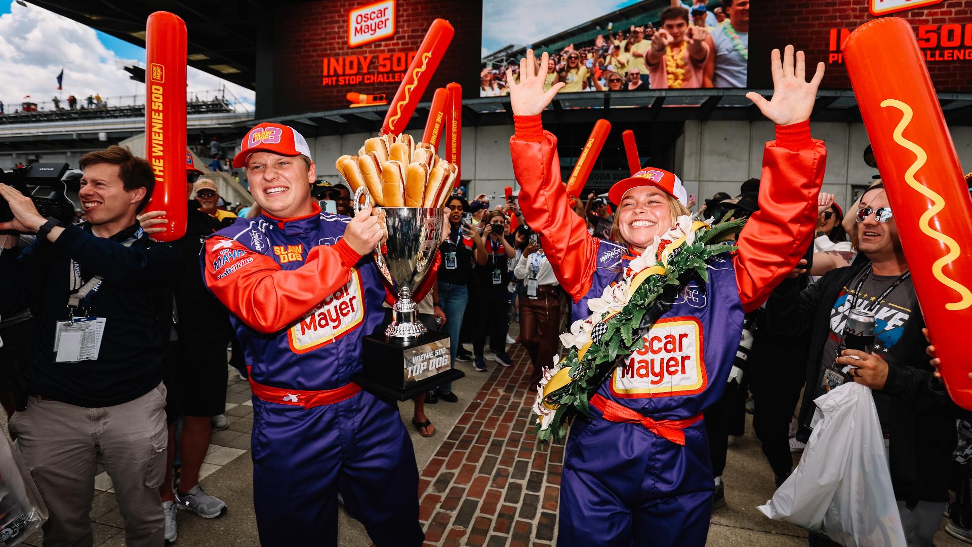 KSU alum wins Wienie 500 hot dog race | 11alive.com