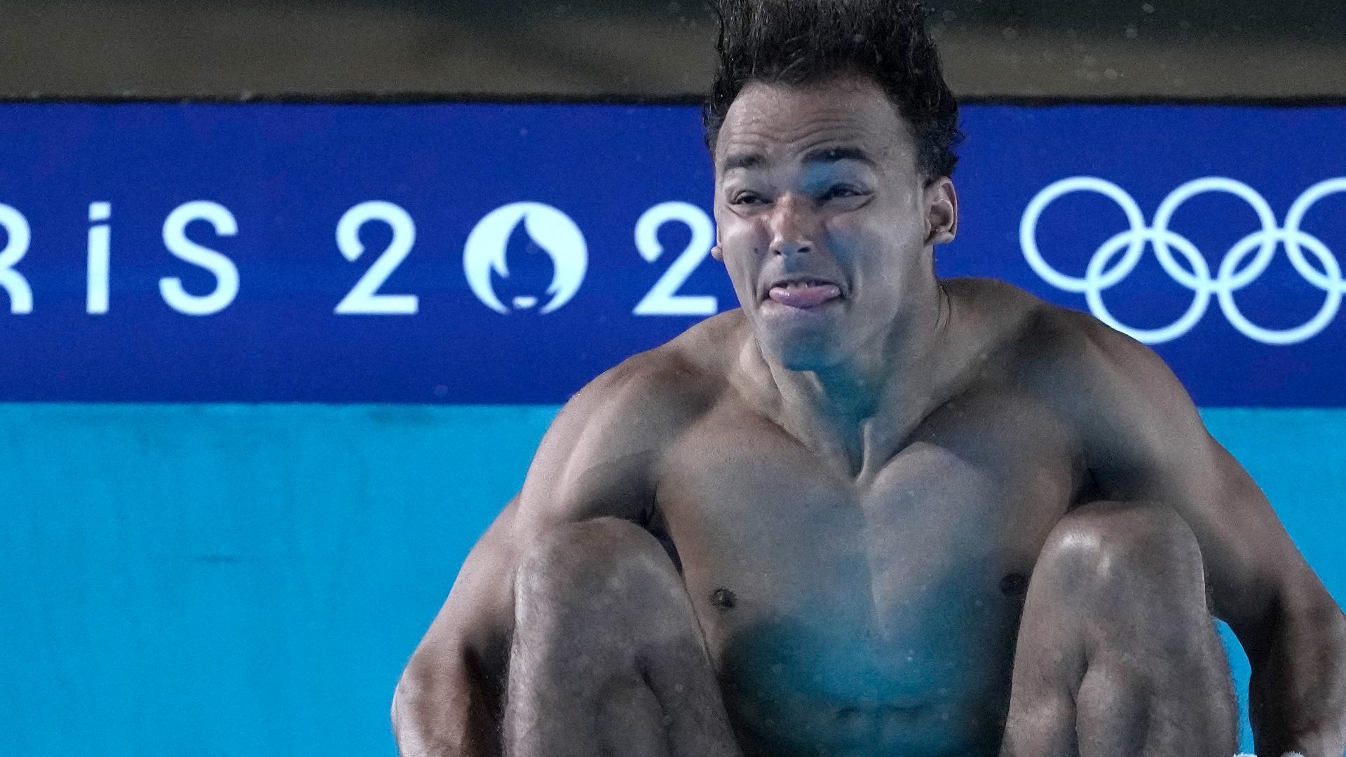 Paris Olympics diving: Entertaining faces from the competition ...