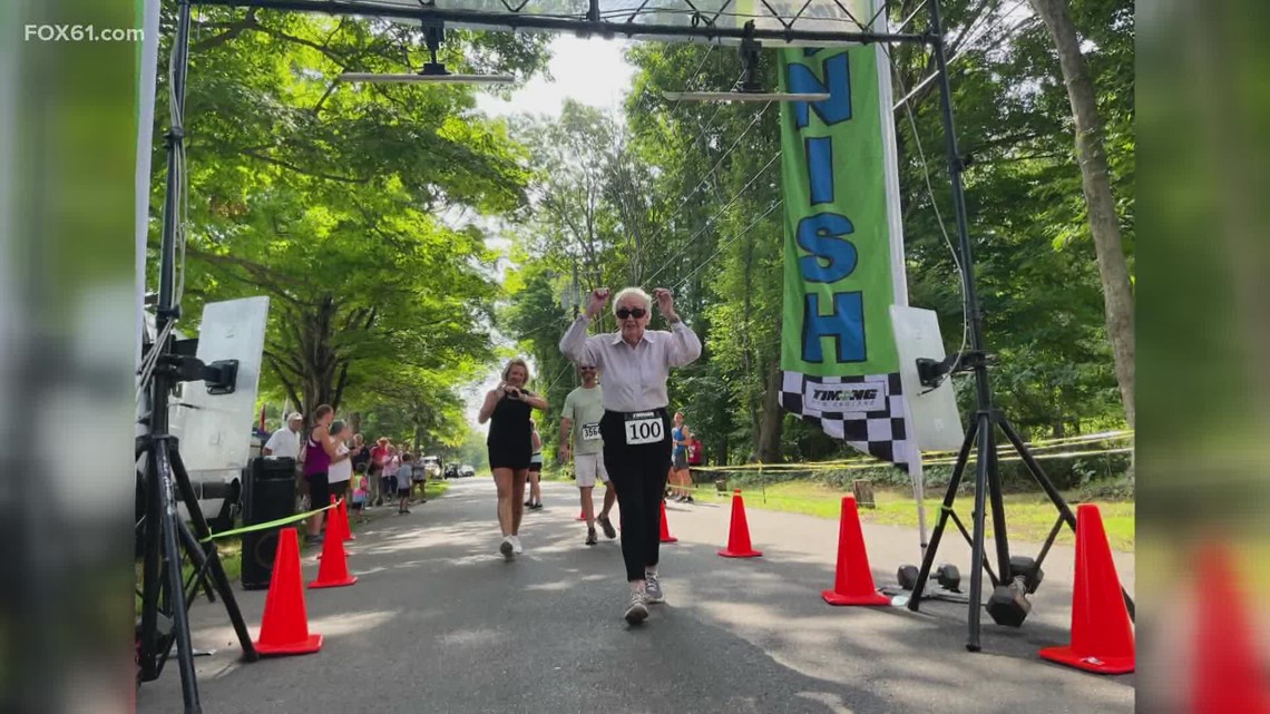 Connecticut 100-year-old completes 5K race, spreads joy for life ...