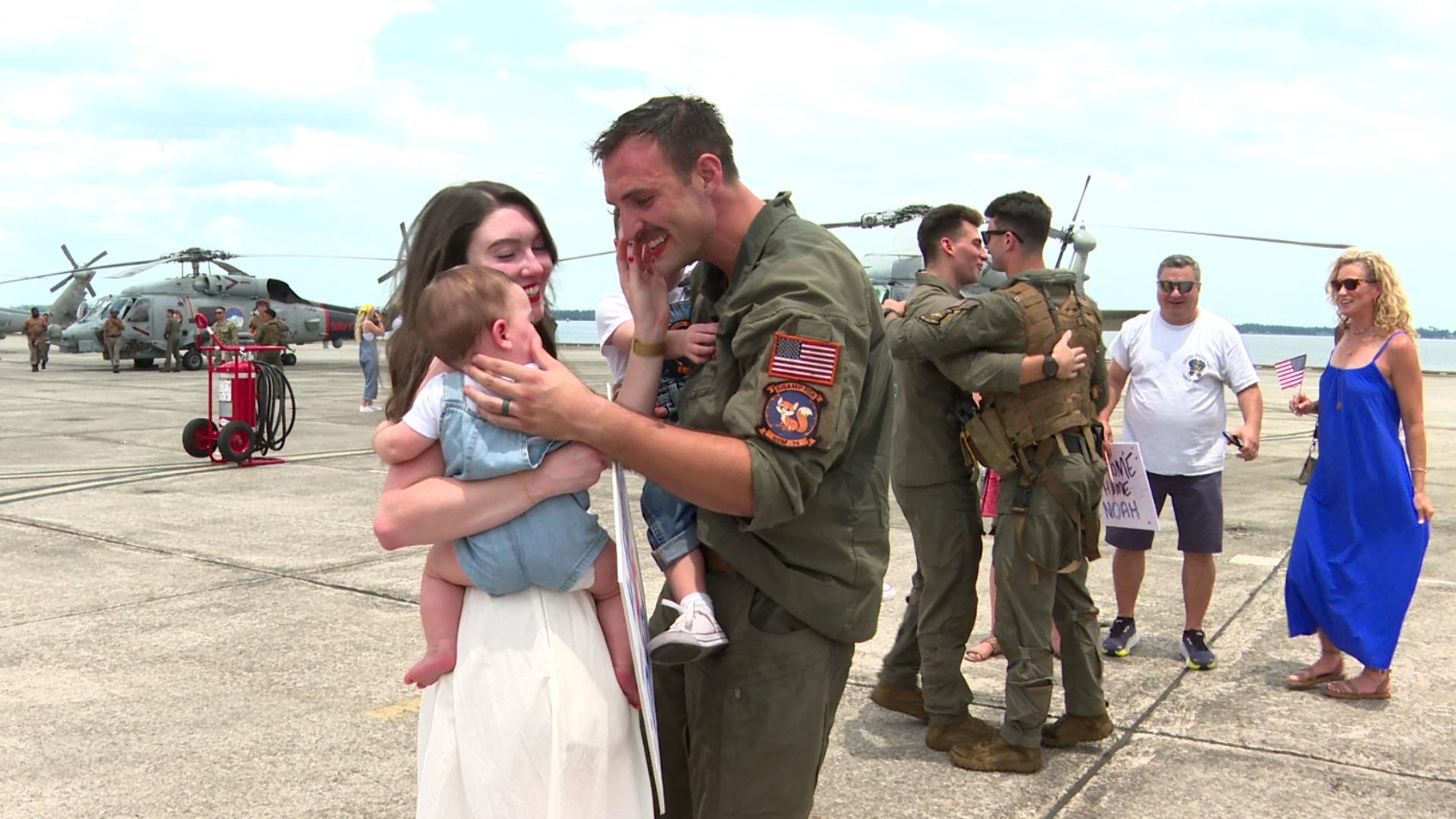 NAS Jacksonville squadron returns home from 9-month deployment ...