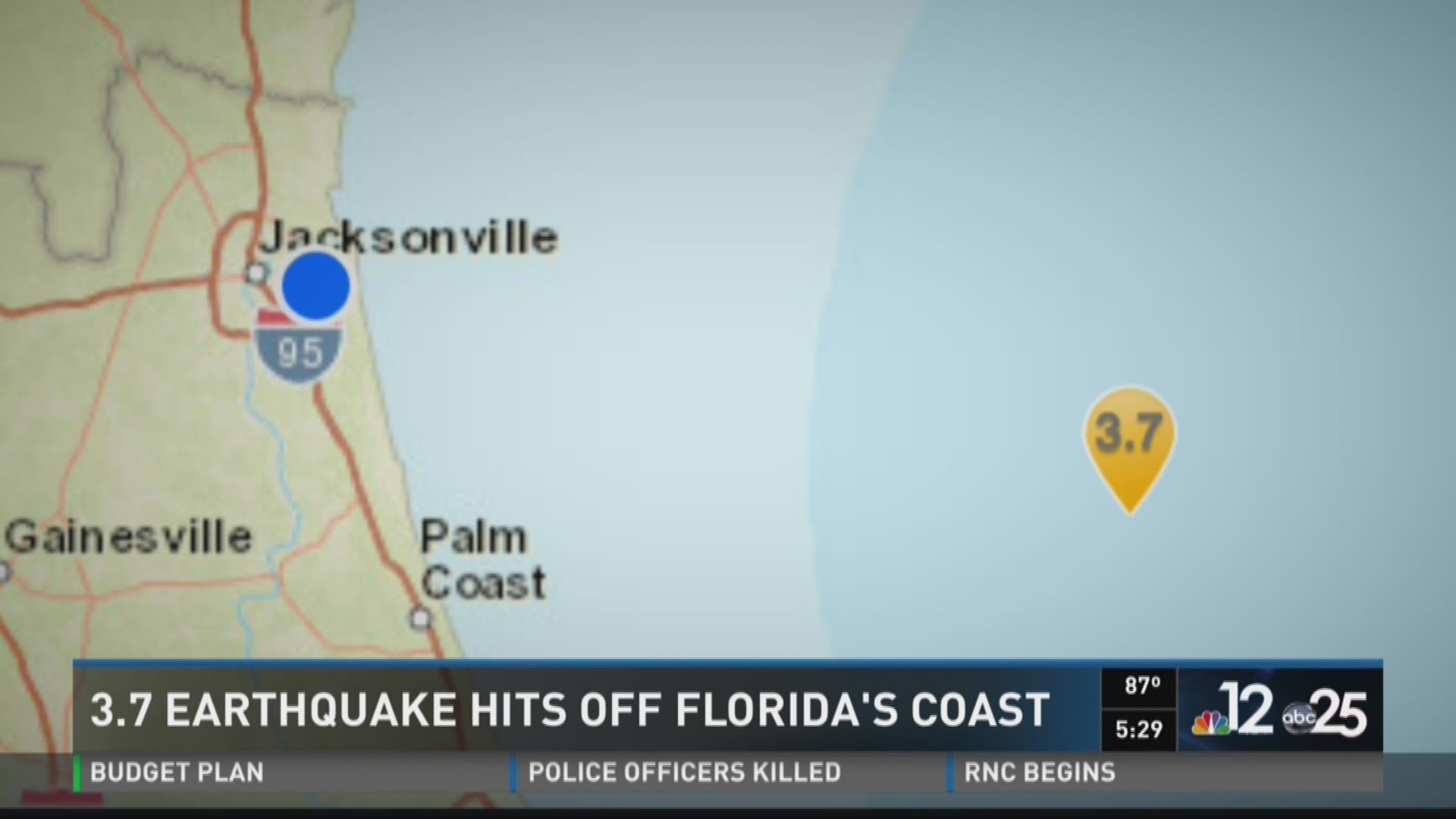 Earthquake off Florida actually 'experimental explosion' by U.S. Navy ...