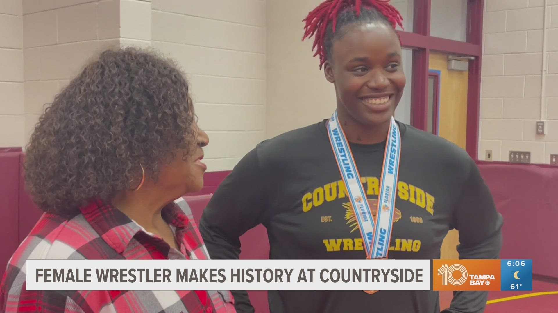 Local high school athlete inspires women in wrestling | 11alive.com