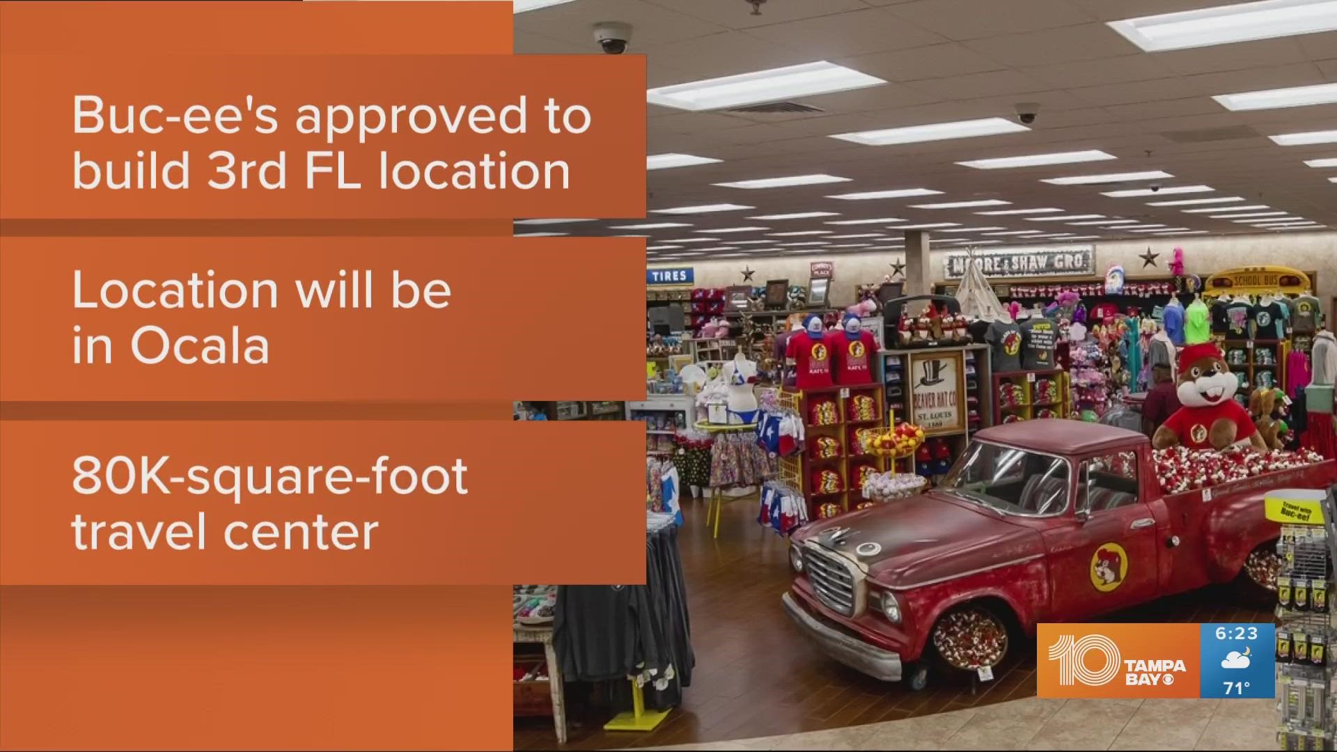 Central Florida Buc-ee's location gets approval to build | 11alive.com