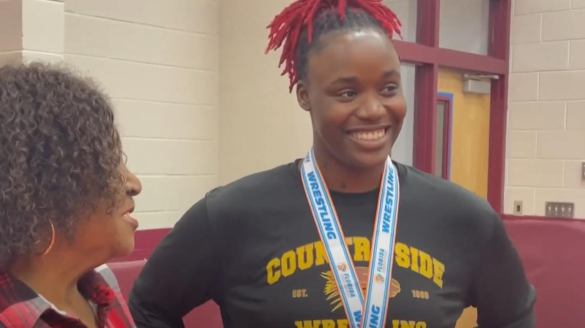 Local high school athlete inspires women in wrestling | 11alive.com