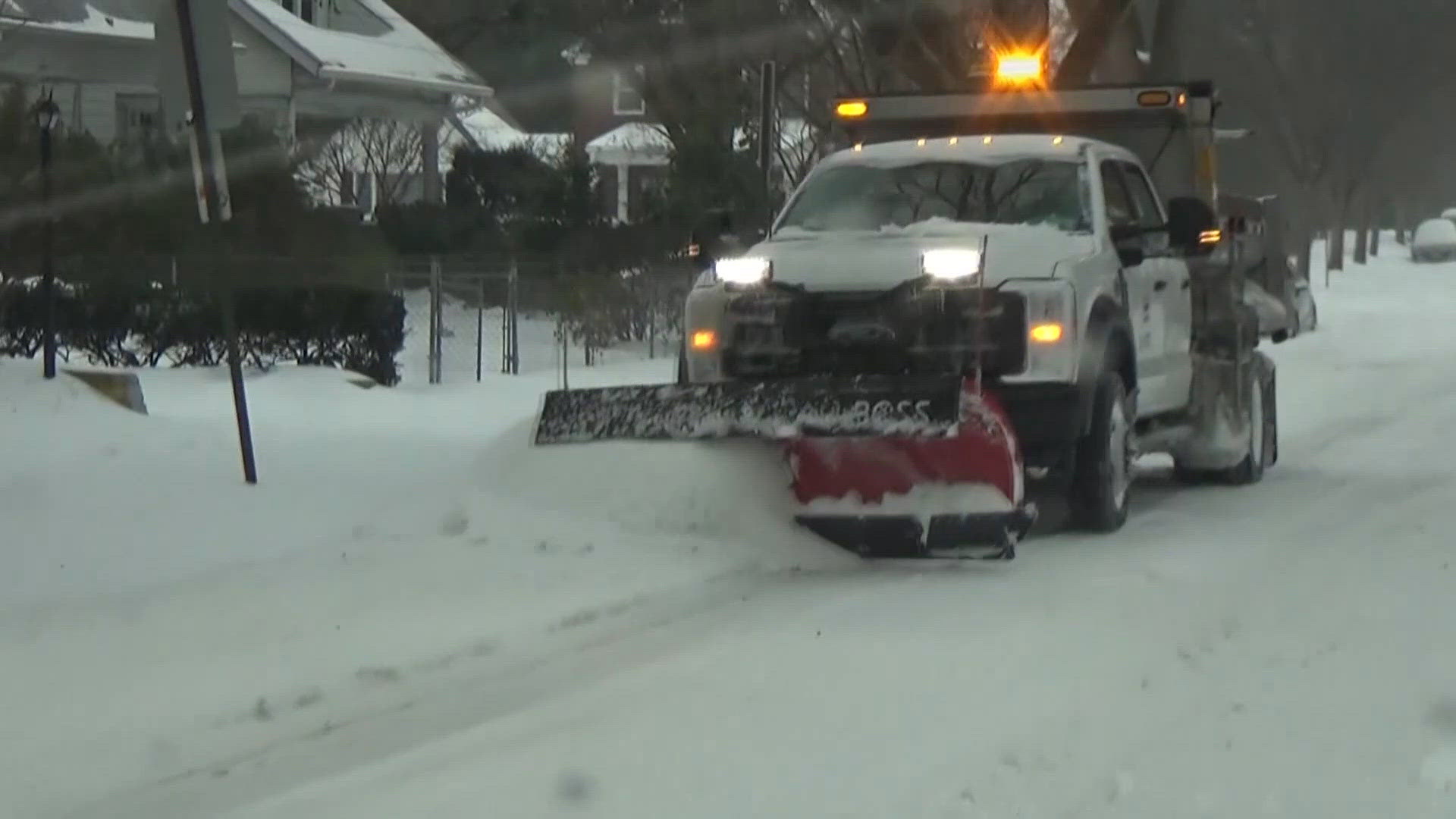 Snow removal truck drivers who worked 24-hour shifts iduring January ...