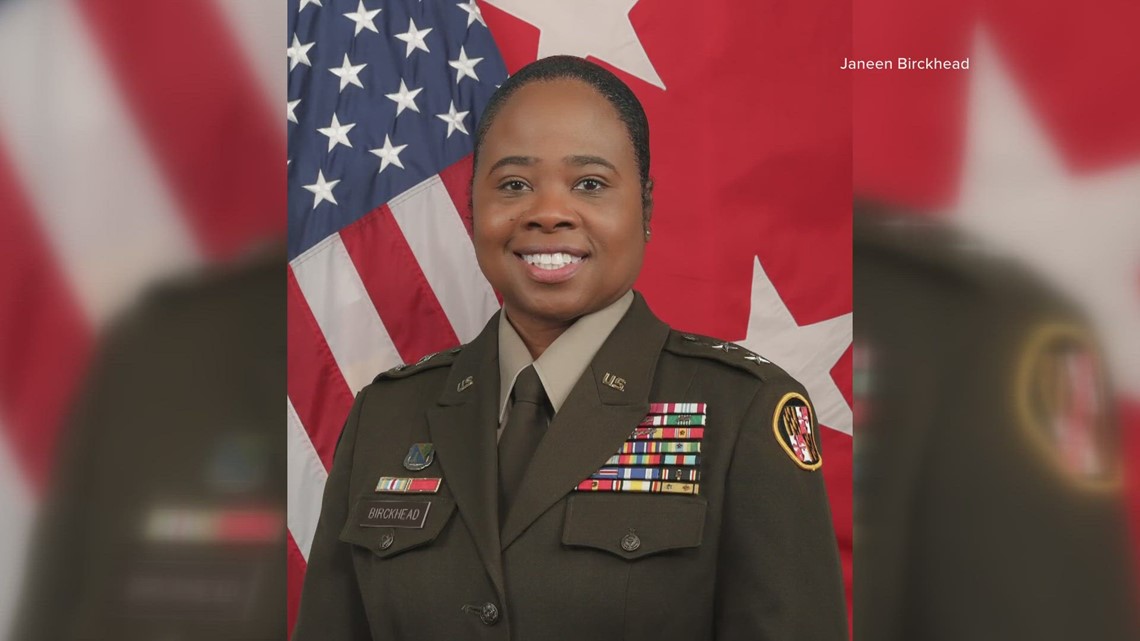 Only Black woman leading a state military | 11alive.com