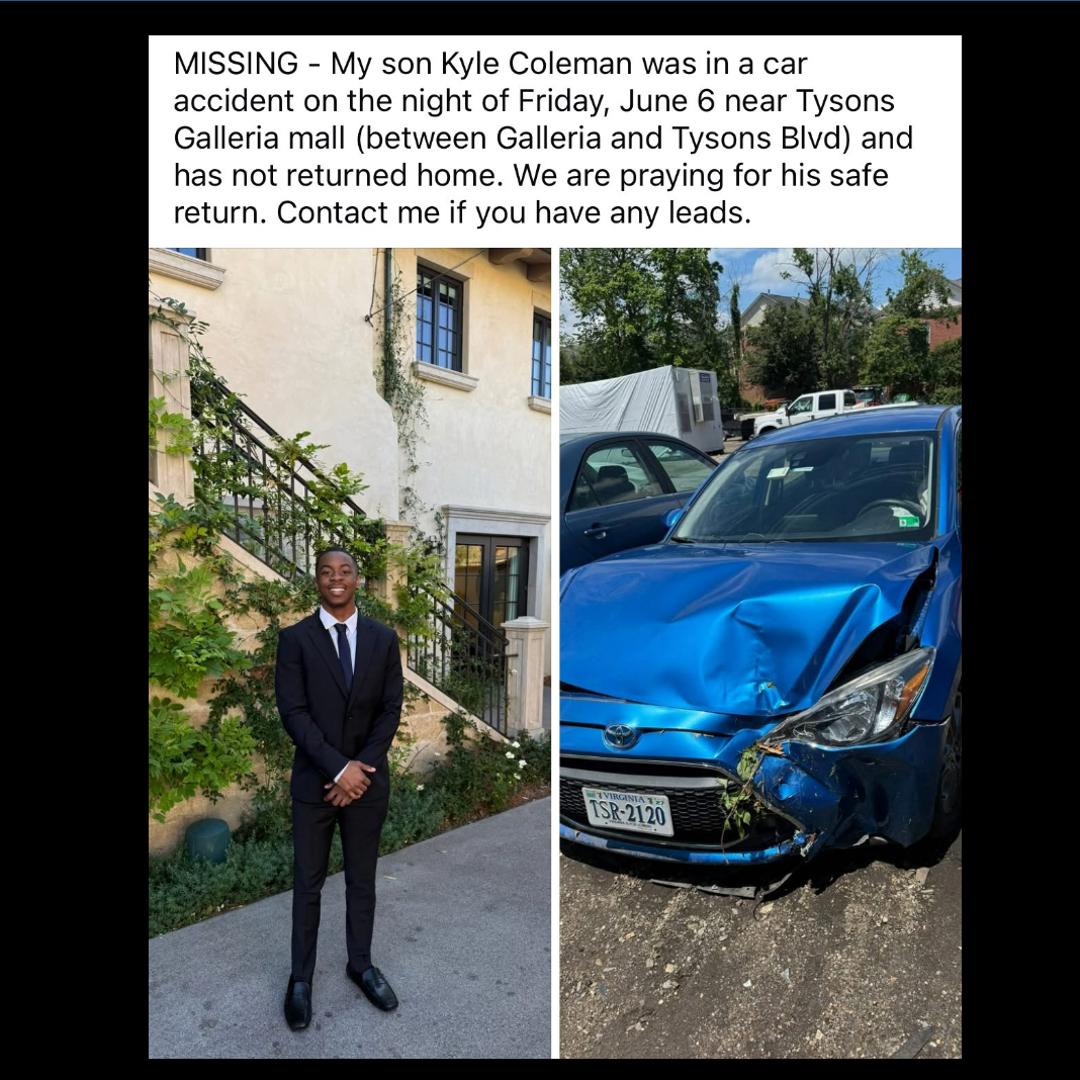 Police seek help finding missing college student last seen in Fairfax ...