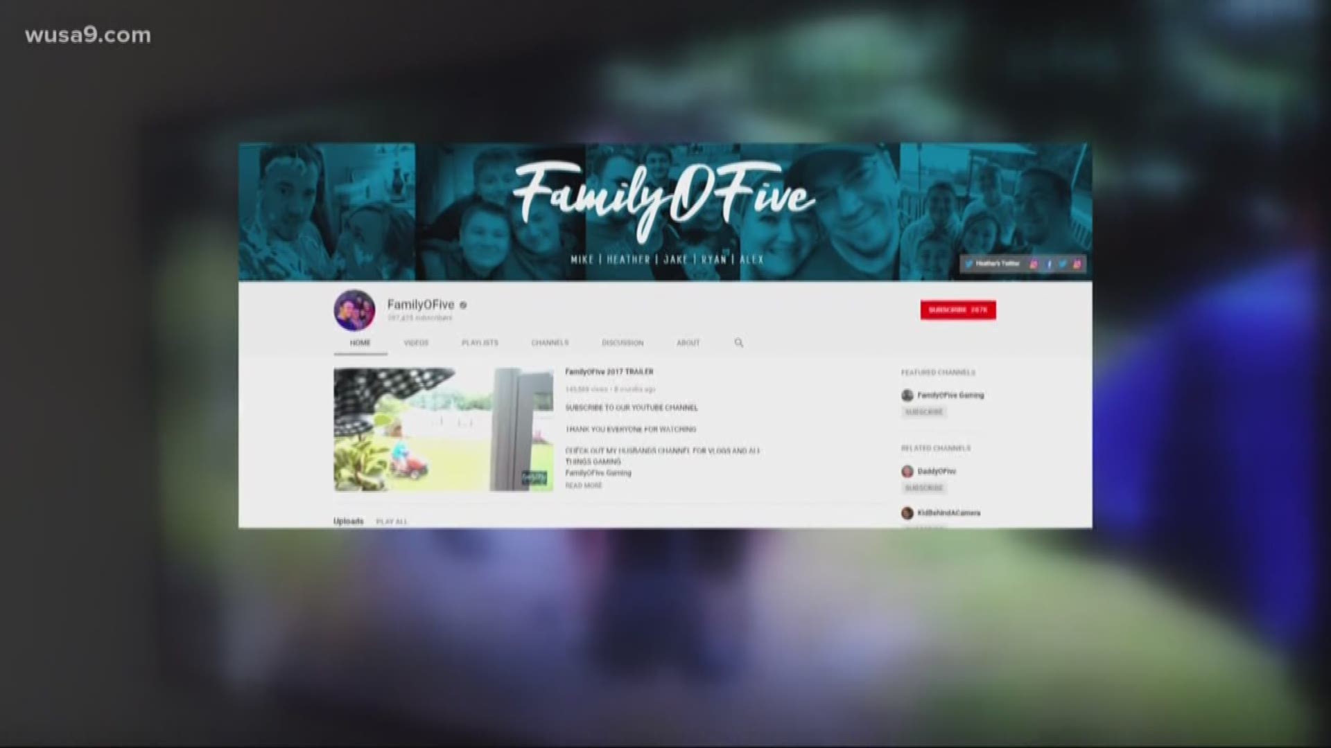 YouTube takes down FamilyOFive channels operated by convicted child ...